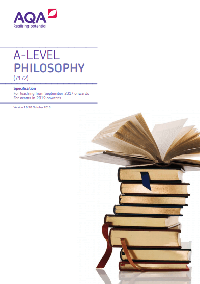 AQA Philosophy A Level Revision Notes - Philosophy A Level AQA Philosophy A Level Revision Notes - Philosophy A Level