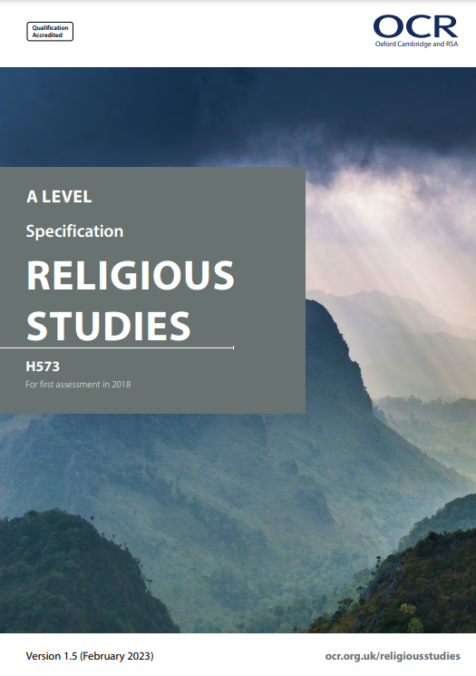 OCR Religious Studies A Level Revision Notes - Philosophy A Level OCR Religious Studies A Level Revision Notes - Philosophy A Level